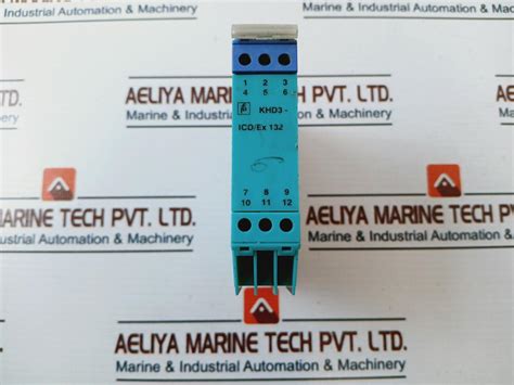 Pepperl Fuchs Khd Icd Ex Transformer Isolated Driver V Aeliya Marine