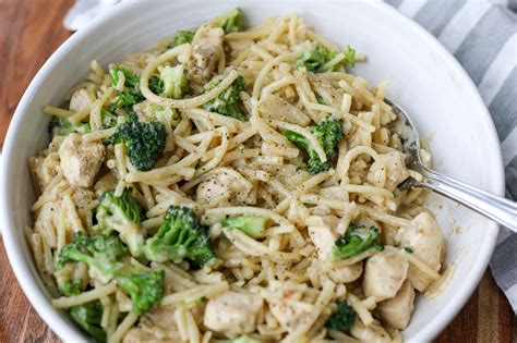 Cheesy Chicken And Broccoli Pasta Healthyish Foods