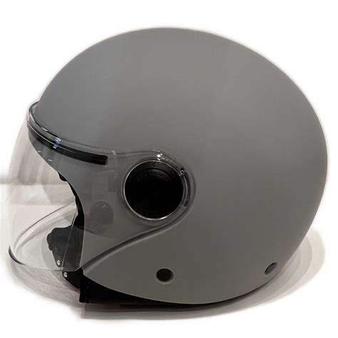 Mt Helmets Street Solid A12 Jet Motorcycle Helmet Matt Gray For Sale Online Outletmoto Eu