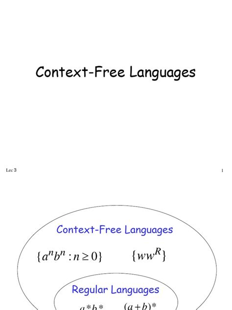 Lec 6 P2 Pdf Theoretical Computer Science Syntax