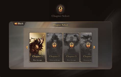 MMO RPG Concept Mobile UI On Behance