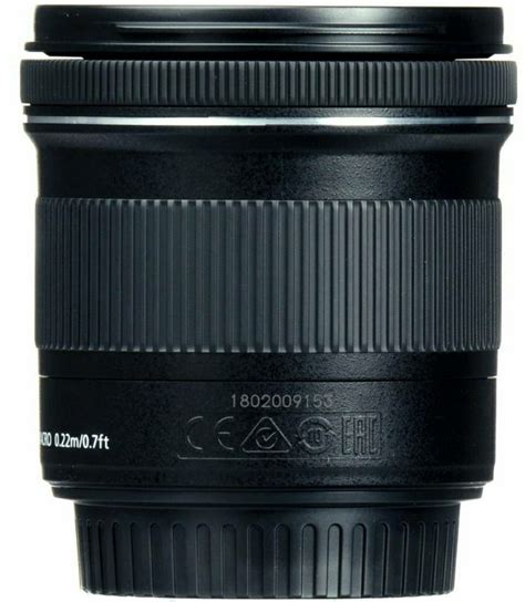Canon EF S 10 18mm f 4 5 5 6 IS STM ultra širokokutni objektiv 10 18 f