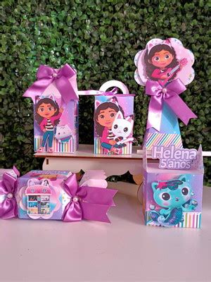 Personalizados Casa Magica Da Gabby Lembrancinha Fest Compre Produtos Personalizados No Elo