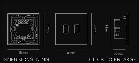 Light Switch Dimensions