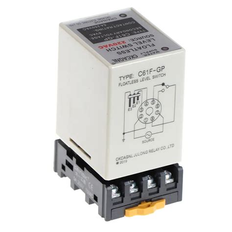 C61F GP AC220V Level Relay Floatless Level Switch Level Controller With