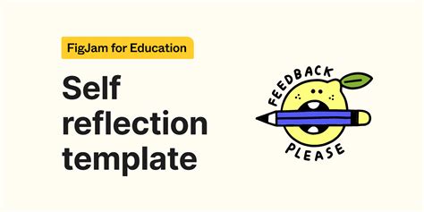 Self Reflection Template Figma