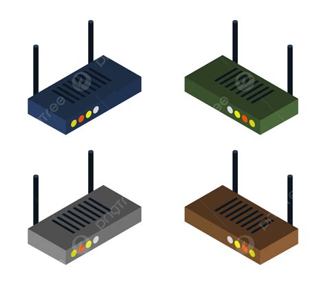 Computer Network Isometric Vector PNG Images Isometric Router Computer Vector Network Sign