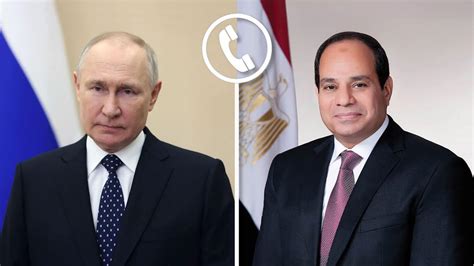 الرئيس السيسي وبوتين يتفقان على تكثيف الجهود الدولية تجاه الوقف الفوري