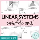 Linear Systems Test With Study Guide By Lindsay Bowden Secondary Math