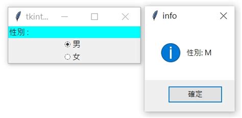 Python Gui Tkinter Radiobutton