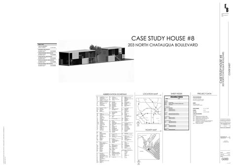 Eames House Plan