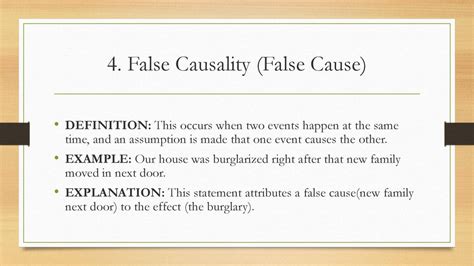 False Causality Rbb Causal Inference Causal Inference Advice To