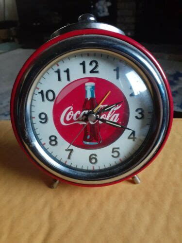 Vintage Coca Cola Clock Red Coke Clock Values Mavin
