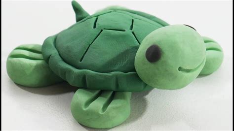 Cómo Hacer Una Tortuga De Plastilina Fácil Paso A Paso Youtube