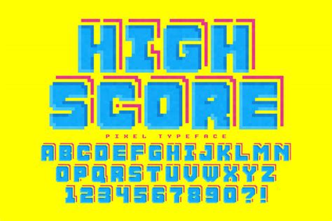 760 8 bit game font stock illustrations royalty free vector graphics