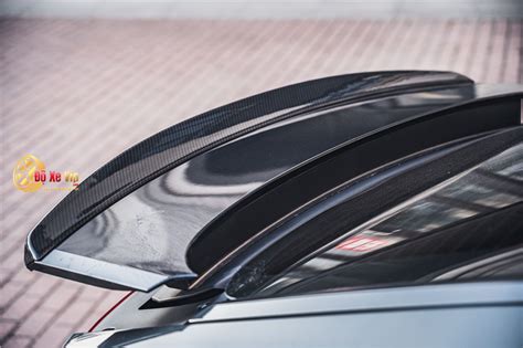 Ốp Trang Trí Xe Porsche Panamera 971 Sợi Carbon đen Bóng Nguyên Chất