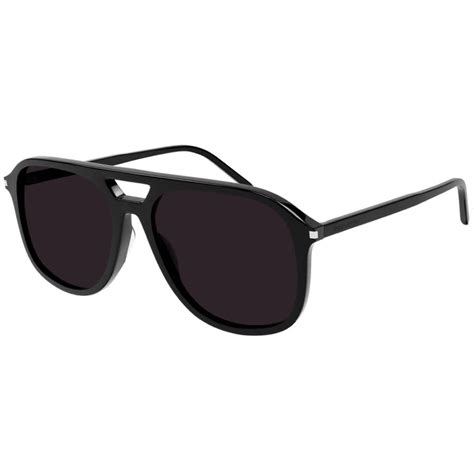 Saint Laurent Sl476 001 Sunglasses Black Mainline Menswear