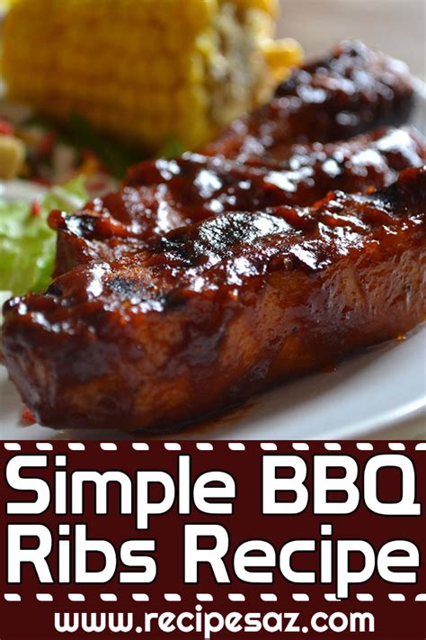 Simple Bbq Ribs Recipe Recipes A To Z