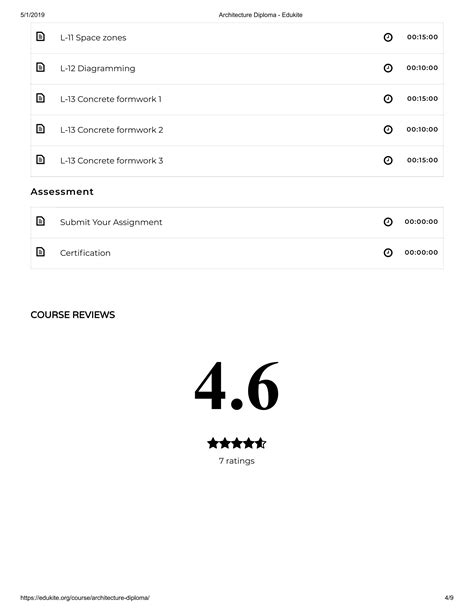 Architecture Diploma Edukite Pdf