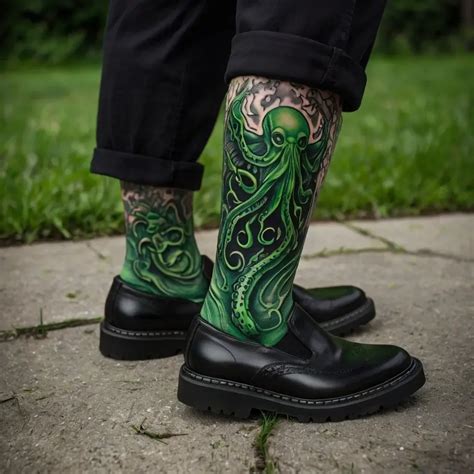 Cthulhu Tattoo Meaning Symbolism 187 Designs Hbtat2