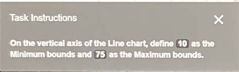 Solved Task Instructionson The Vertical Axis Of The Line