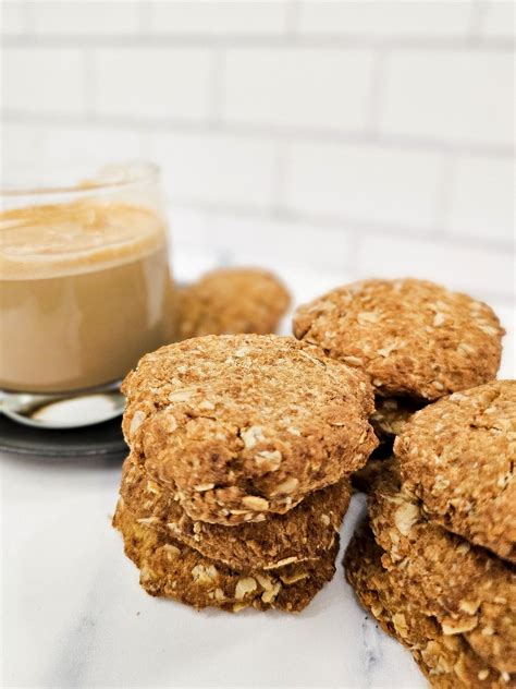 Vegan Anzac Biscuit Recipe Wholesome Bellies