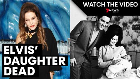 Tributes Flow For Lisa Marie Presley After Shock Death 7news