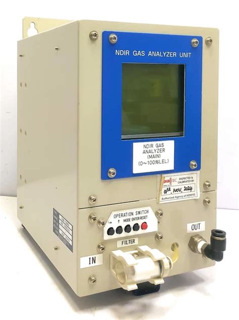 Komyo Rikagaku Fma 5ur2 Ndir Gas Analyzer Unit Ch4 100lel £211036