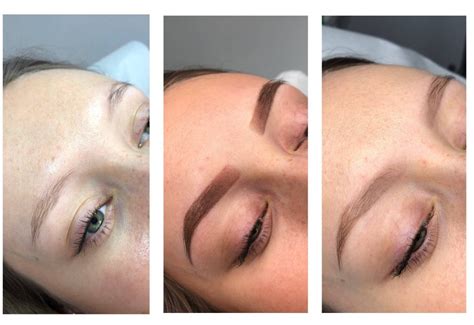 Makijaż permanentny brwi ombre czy microblading Pretty Studio