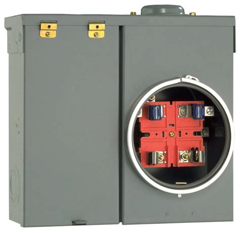 Square D 100 Amp Overheadunderground Meter Socket Cqrb100cp Nema Type