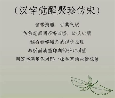 汉字觉醒聚珍仿宋字体海报设计平面设计 17P