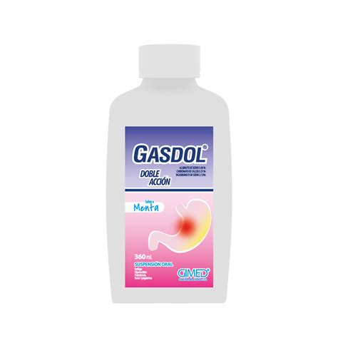 Gasdol Suspension Menta Frasco X 360 Ml