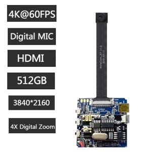 Mini Camera Module DIY Hidden Cam 4K WiFi Video Camera