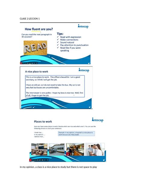 Clase 2 Leccion 1 Pdf
