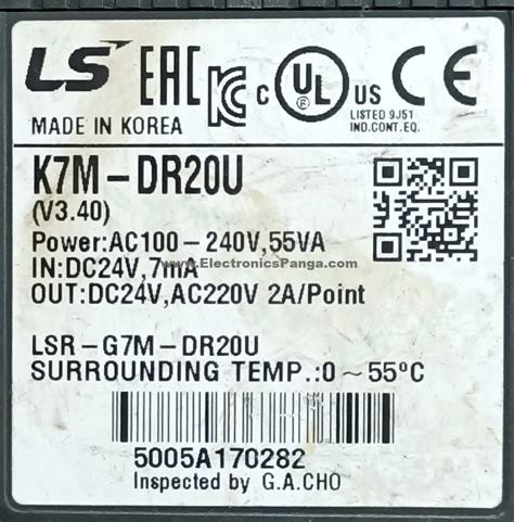 Ls K7m Dr20u Master Ks Series Programmable Controller Plc Pl161 Star International