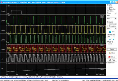 Voltage Vs Time Wave Forms Of Pll With Four Multiple Output Download Scientific Diagram
