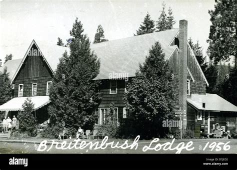 Breitenbush Lodge Located In Oregon Was A Popular Retreat In 1956