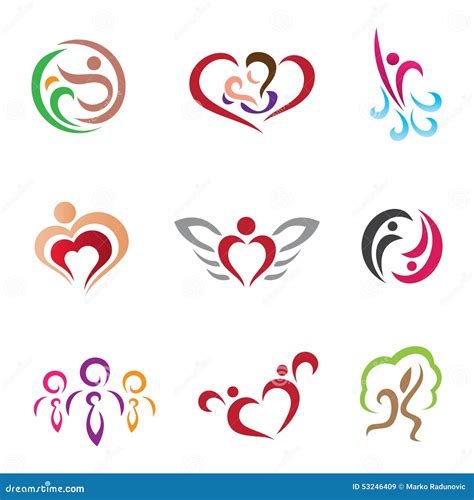 Common Emotion Of Happiness And Joy Stock Illustration Illustration
