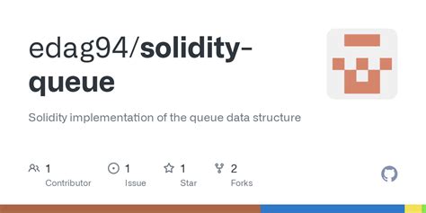 Github Edag94solidity Queue Solidity Implementation Of The Queue