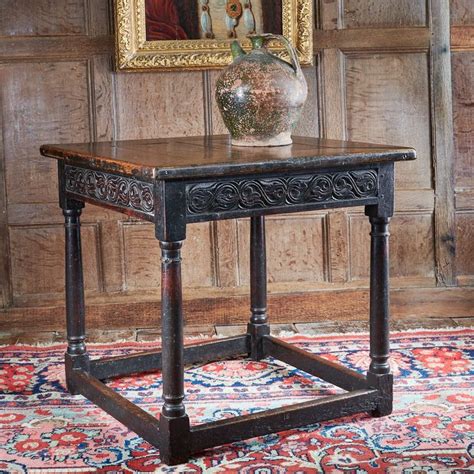 Charles I Oak Gaming Table Marhamchurch Antiques