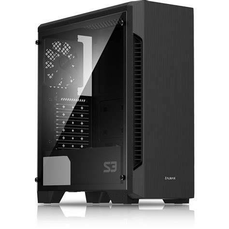 Zalman S3, Acrylic, Black (S3_case)