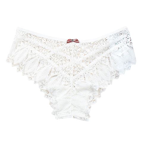 Thongs Crotchless Underwear White Lace Thong White Lingerie For Women
