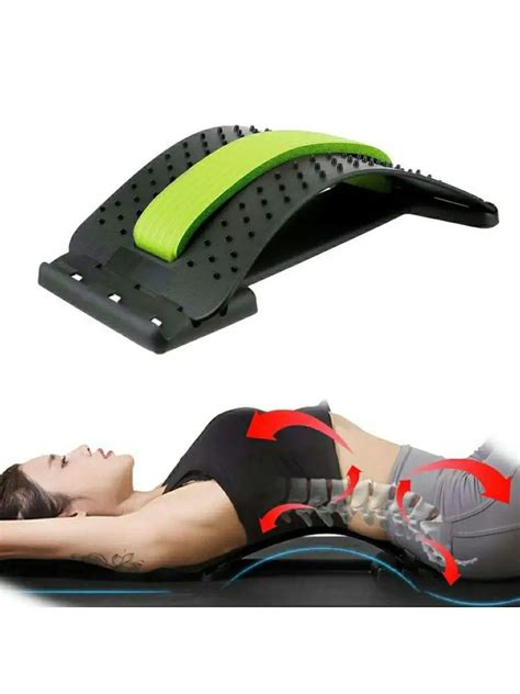 Массажная доска для спины регулируемый уровень крекер для поясничной спины носилки доска для