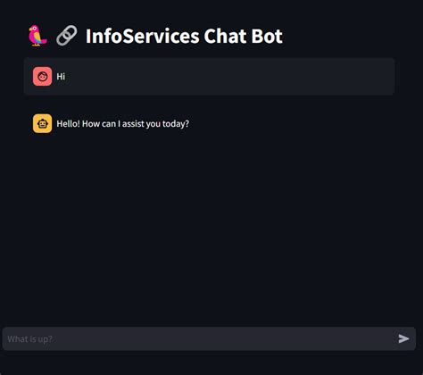 build a chatbot using nemo guardrails info services