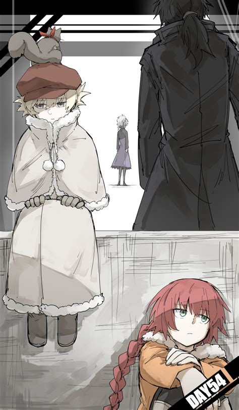 Yin Hei Suou Pavlichenko And July Darker Than Black Drawn By Kankan33333 Danbooru