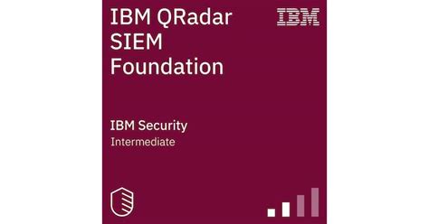 Michael B On Linkedin Ibm Qradar Siem Foundation Was Issued By Ibm To