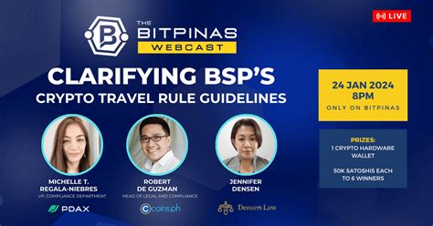 Clarifying Bsps Crypto Travel Rule Guidelines Webcast 36 Bitpinas