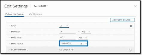 How To Hot Extend Vmdk Disk Over 2 Tb With Vsphere 70 4sysops