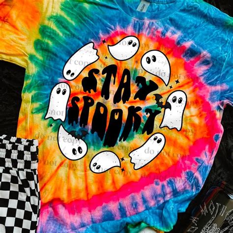 Stay Spooky Ghost Transfer Csc Sassy Sublimation And Screen Prints