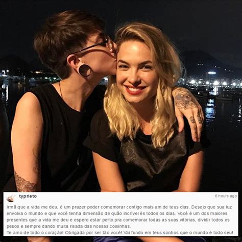 Lua Blanco Brasil • Felizaniversáriolua Ty Prieto Cunhada E Amiga De Lua Fez Uma Homenagem à